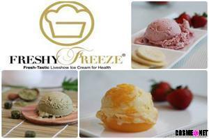 FreshyFreeze Ice-Cream ไอศครีมสด ไขมันที่ต่ำเพื่อสาวๆ รักสุขภาพ