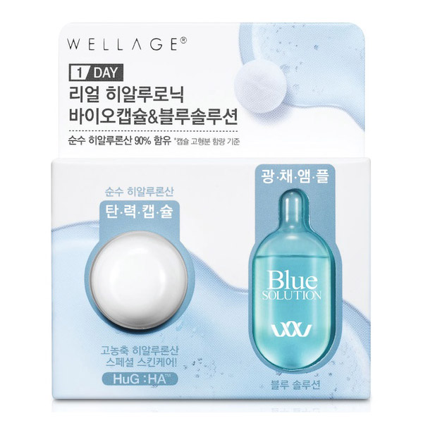 Real Hyaluronic Bio Capsule & Blue Solution