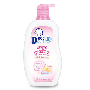 D-nee Pure Extra Moist Milk Bath Pink Cotton