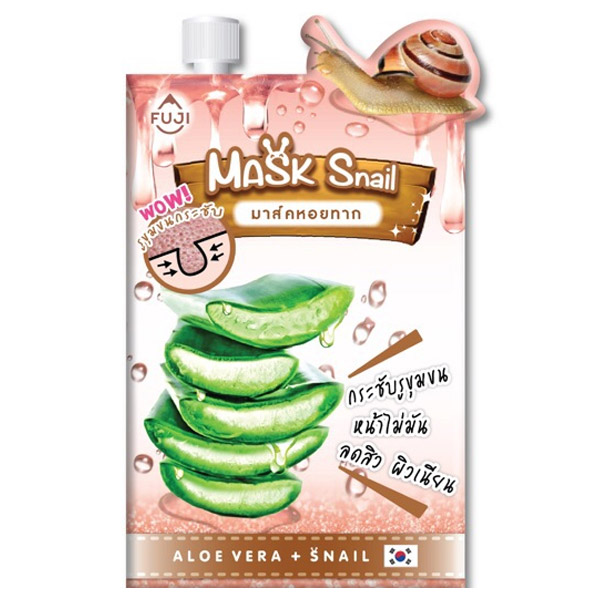 Snail Mask With Aloe Vera
