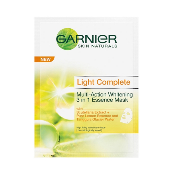 Light 3 in 1 Whitening Essence Mask
