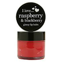 รีวิว I love ... Raspberry & Blackberry glossy lip balm