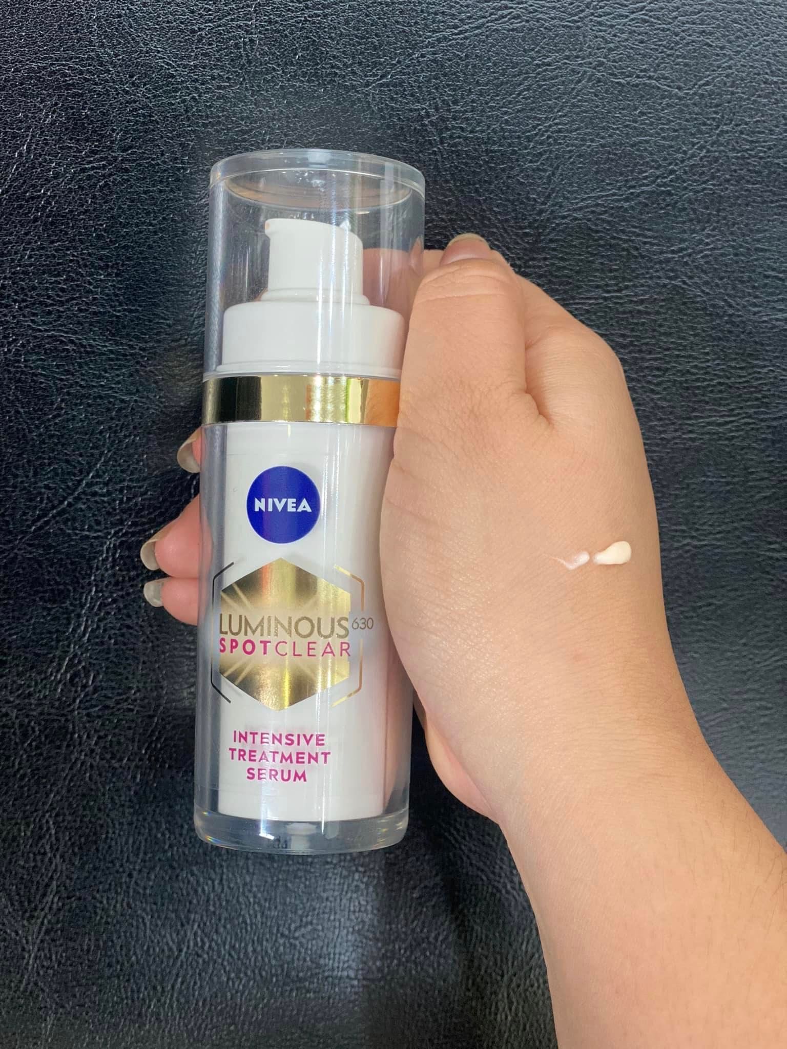 รีวิว NIVEA Luminous 630 Spotclear Intensive Treatment Serum