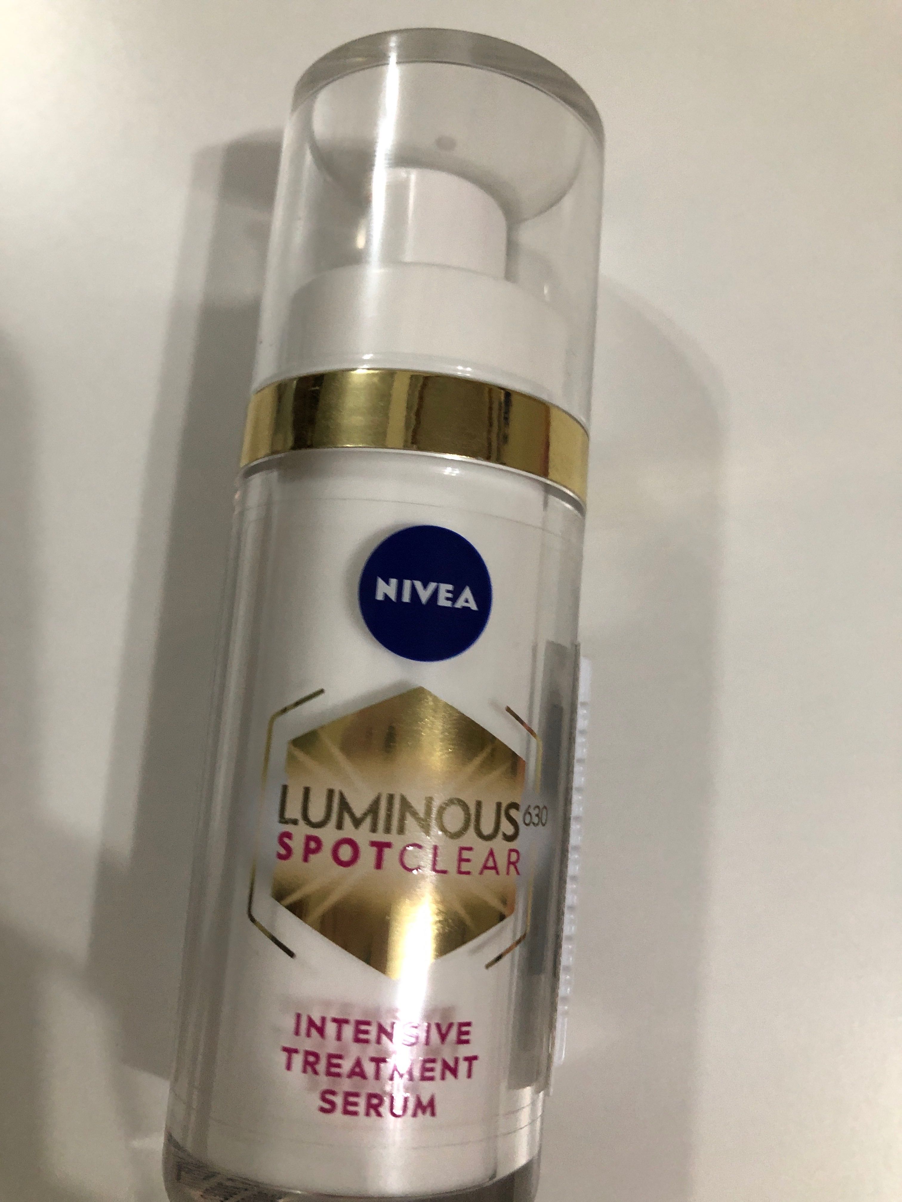 รีวิว NIVEA Luminous 630 Spotclear Intensive Treatment Serum