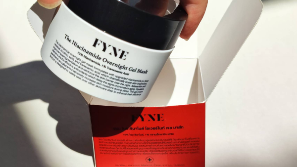 FYNE Overnight Gel Mask กล่องแดงแรงใจอัพผิวใสสู้รอยสิว