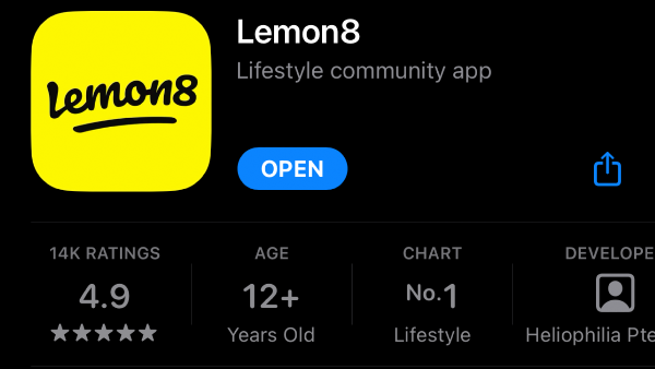 Lemon8 แอพไลฟ์สไตล์หลากหลายหมวดเพราะสำหรับทุกคน