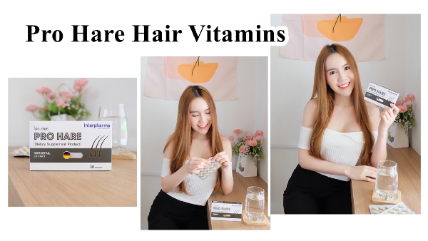 ใครมีปัญหาผมบาง ผมร่วง มาทางนี้เลยค่า !! (Pro Hare Hair Vitamins)