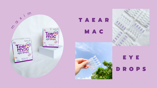 ⁎︎ യ ꒳ ˓ หมดปัญหาตาแห้งด้วย tear mac eye drops ?* ? ? ⋆