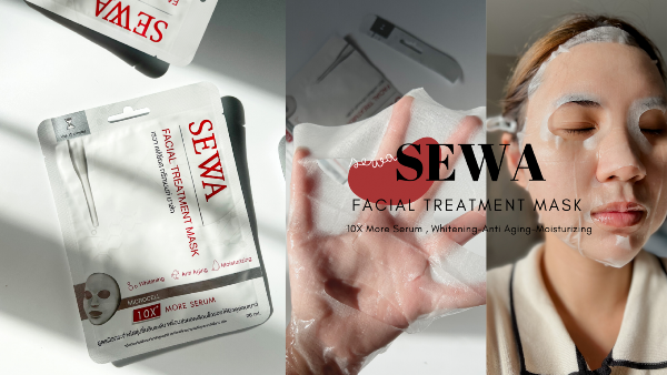 Haul!! ไอเทมใหม่ มาส์กที่ = การทาเซรั่ม 10 ครั้ง | SEWA Facial ...