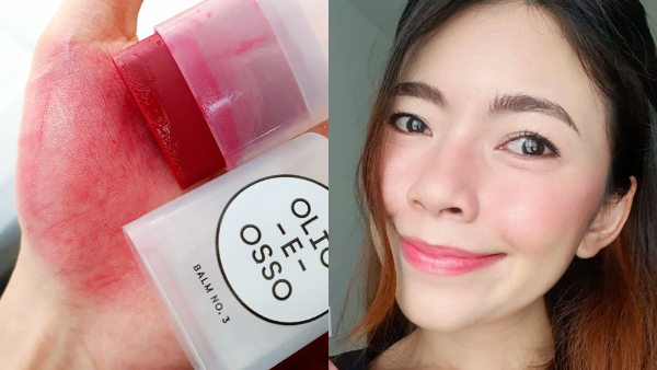 อวดความเลือดฝาด แก้มปากแดงสดใส บาล์มออร์แกนิค Olio E Osso No.3 Crimson