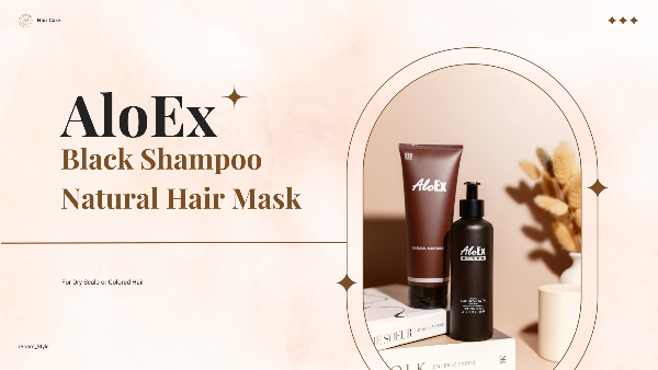 AloeX - Black Shampoo & Natural Hair Mask