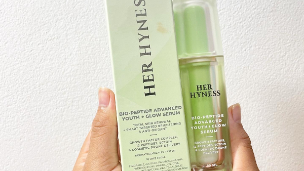 ฟื้นฟู บูตส์ผิวใส กับHER HYNESS BIO-PEPTIDE ADVANCED YOUTH + GLOW SERUM”