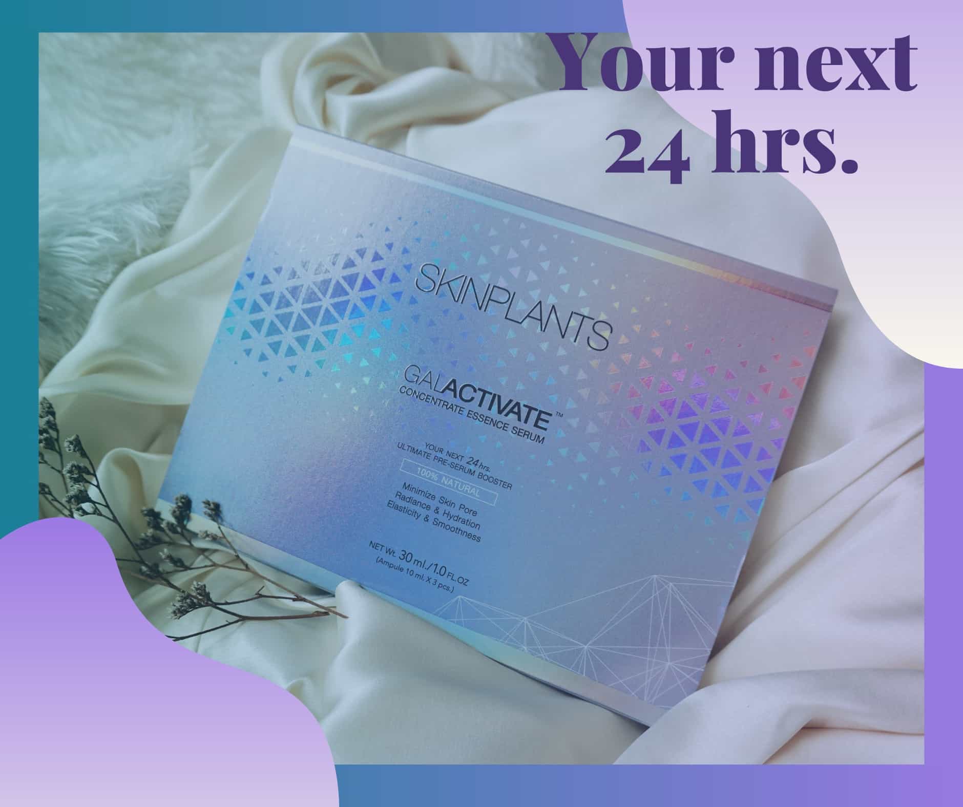 SKINPLANTS : GALACTIVATE Concentrate Essence Serum Ampule Set ด้วยนวัตกรรม “2X Postbiotics ...