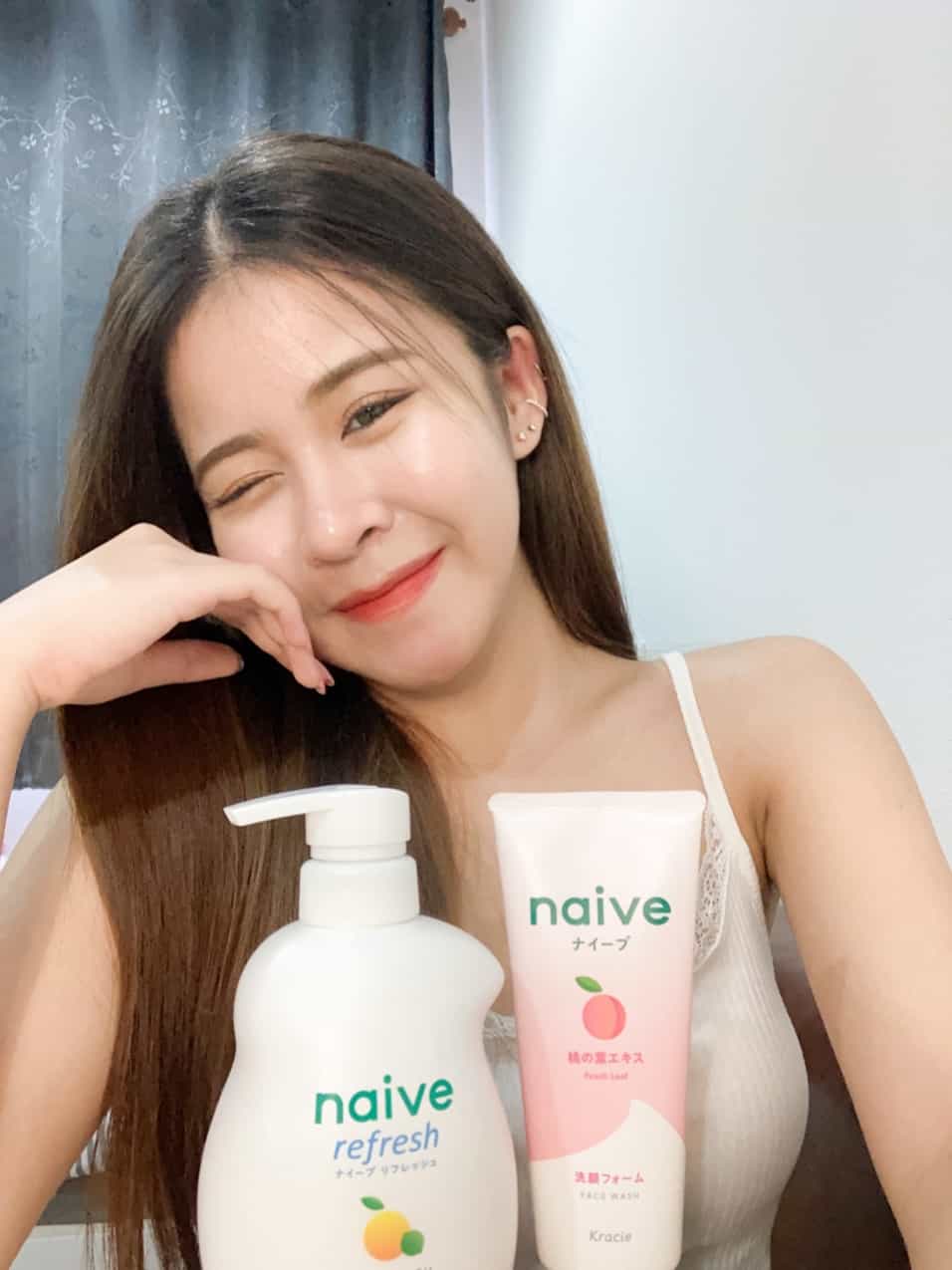 ผิวสะอาดแบบอ่อนโยนด้วย Naive สารสกัดจากธรรมชาติ 100% Made in Japan