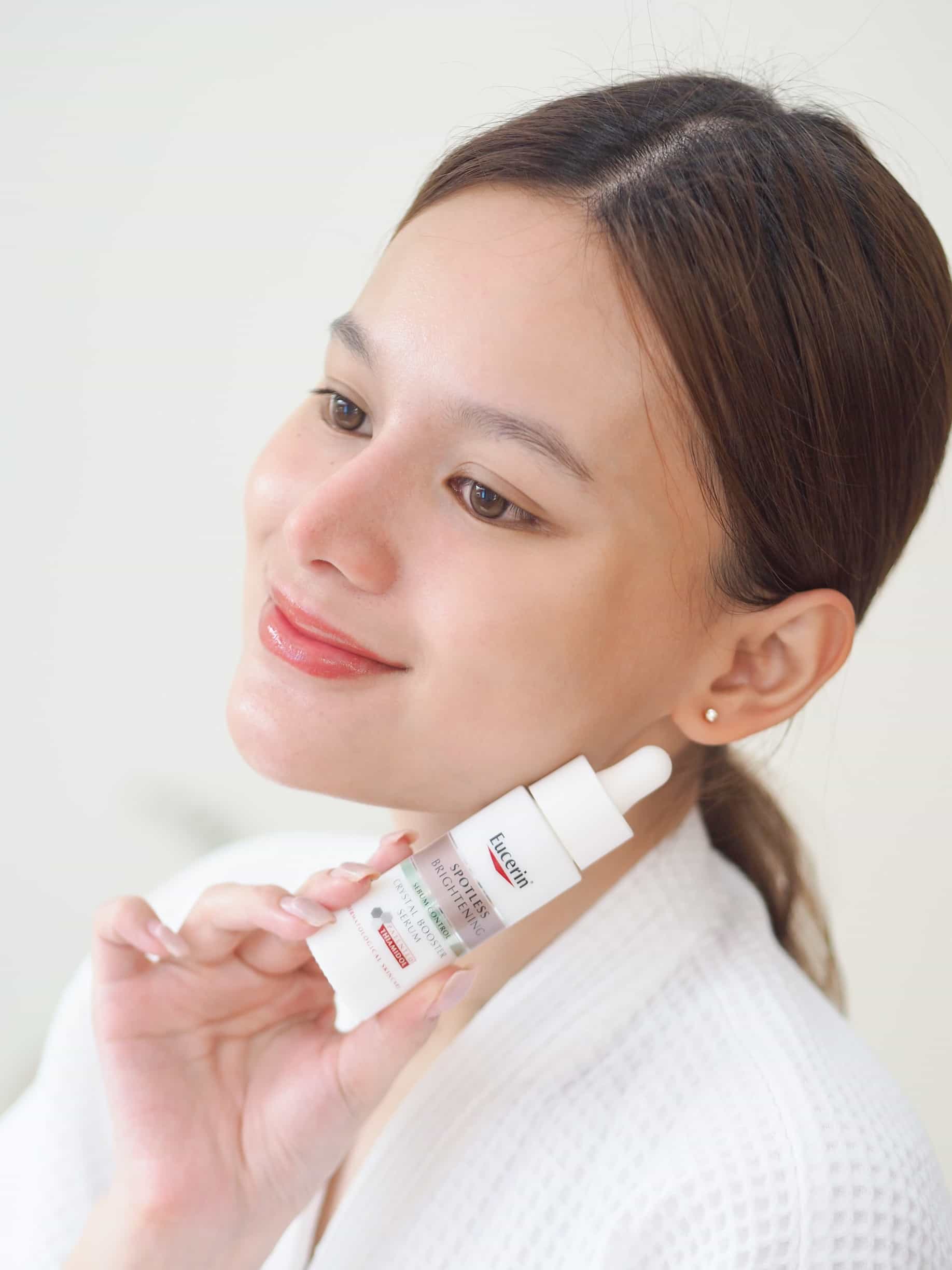 ลดจุดด่างดำใน14วัน รีวิวเซรั่ม Eucerin “Crystal Booster Serum”