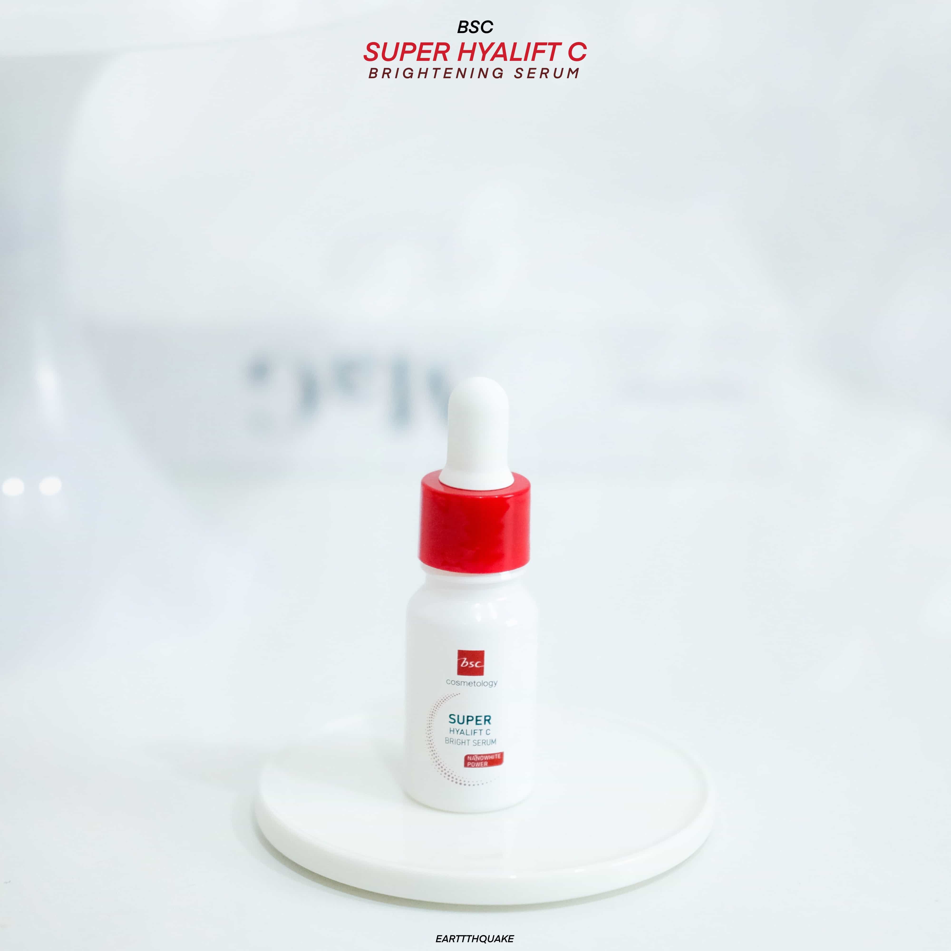 รีวิวเซรั่มหน้าฟู BSC Super Hyalift C Brightening Serum