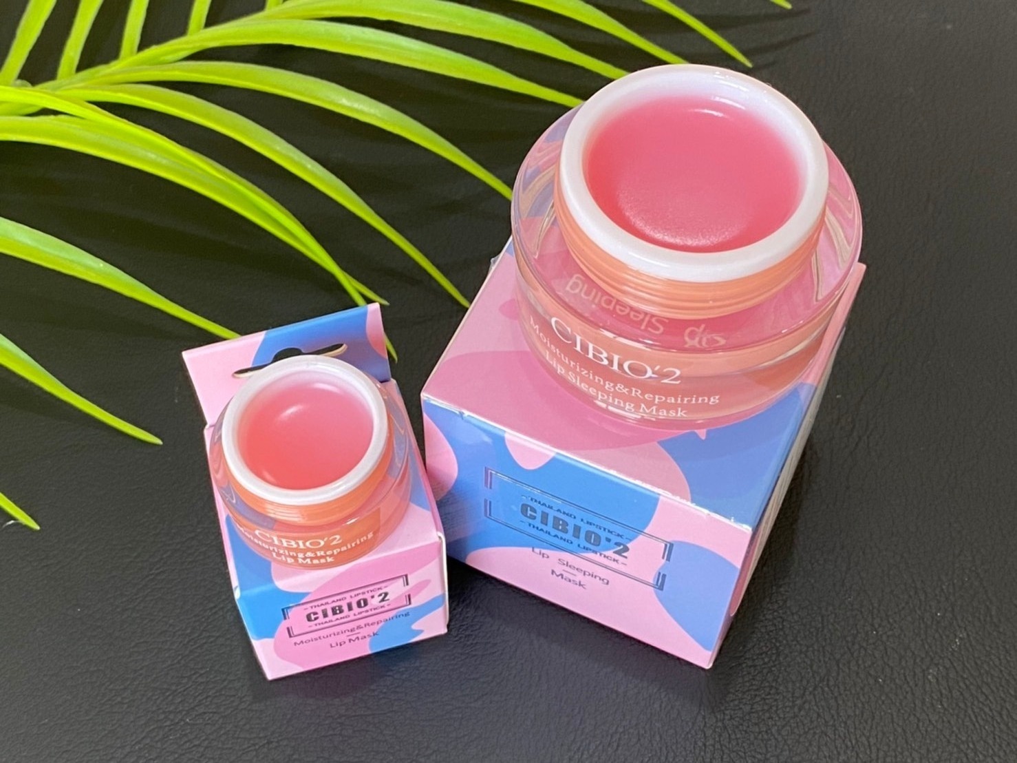 ลิปมาส์กตัวเด็ด ปากชมพูน่าจุ๊บ ใช้ดีบอกต่อ cibio2 Lip Sleeping Mask