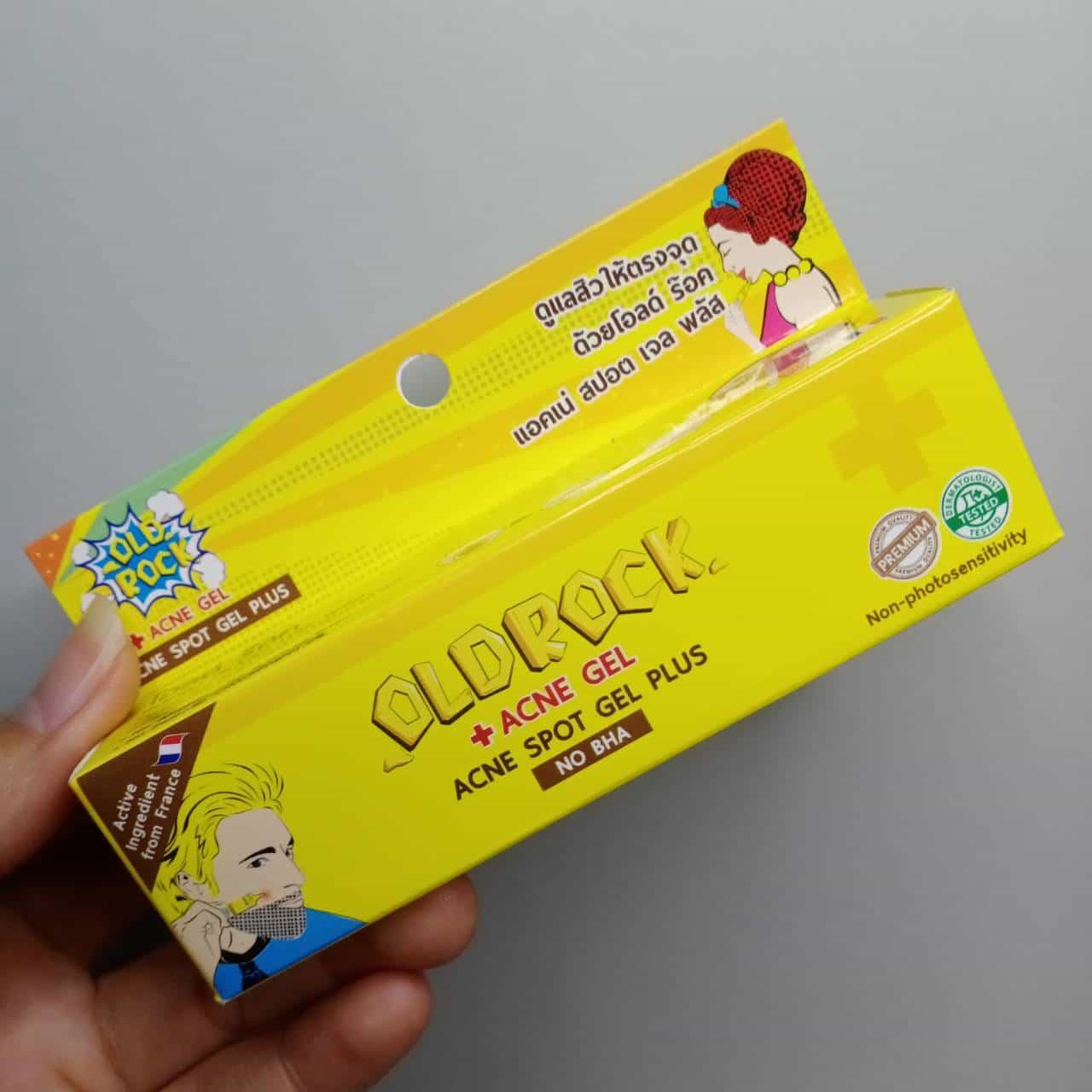 REVIEW++OLD ROCK ACNE SPOT GEL PLUS