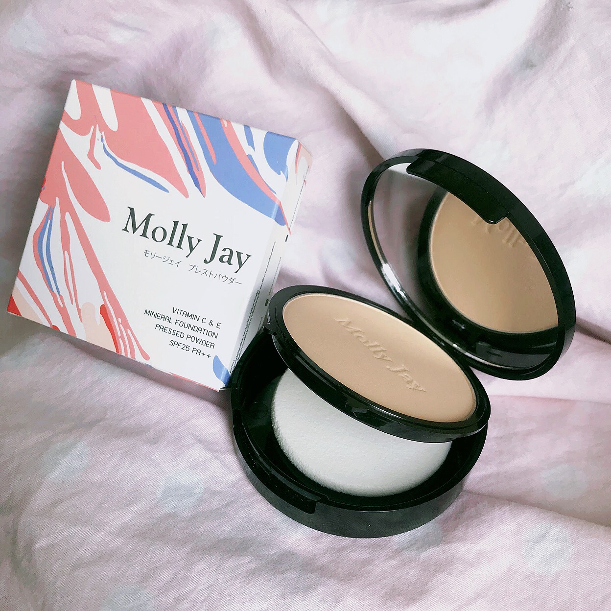 แป้งพัพ molly jay แป้งพัพที่ต้องบอกต่อ