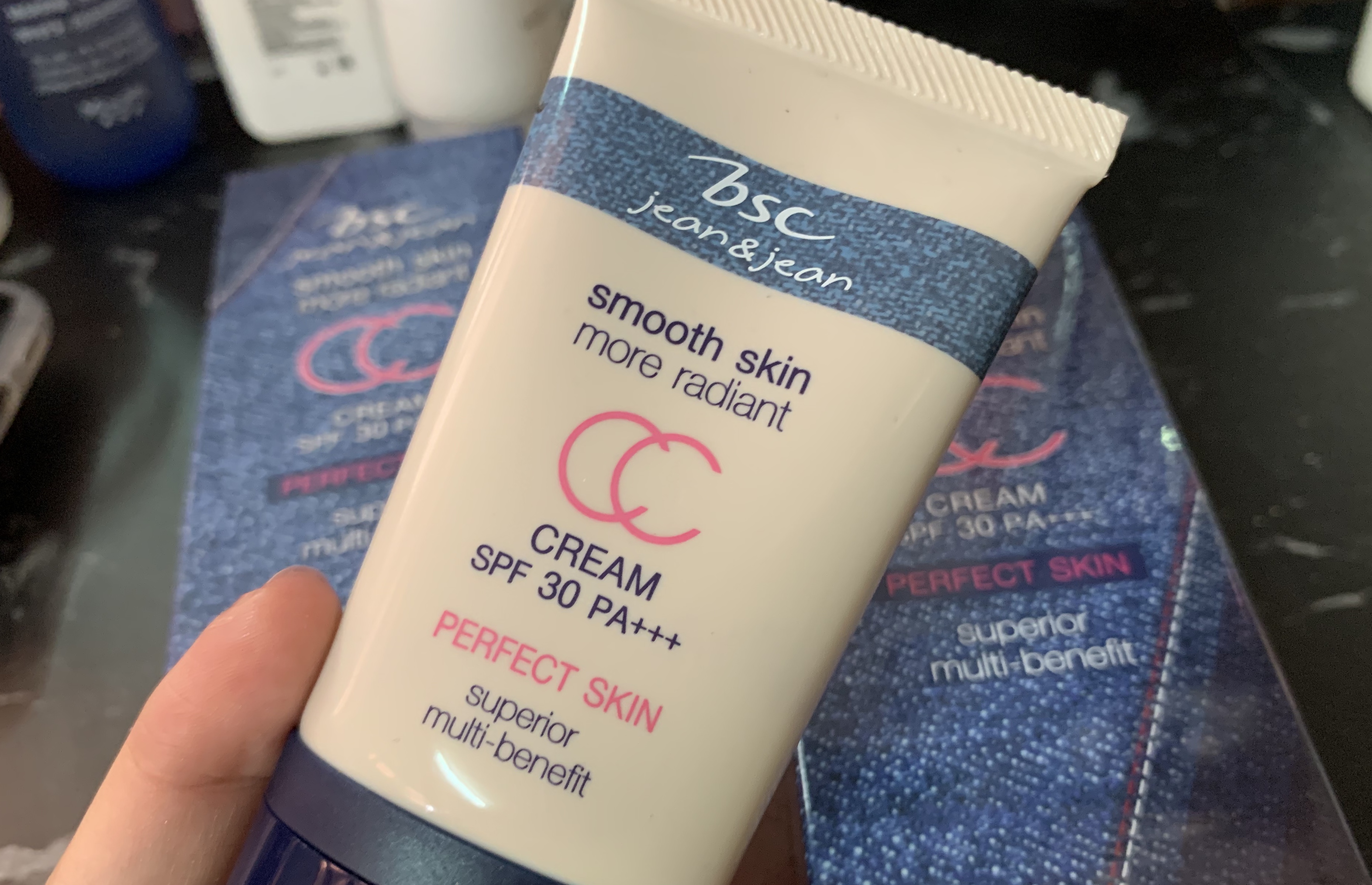 bsc cc cream spf30 pa+++ กันน้ำปกปิดดีมาก