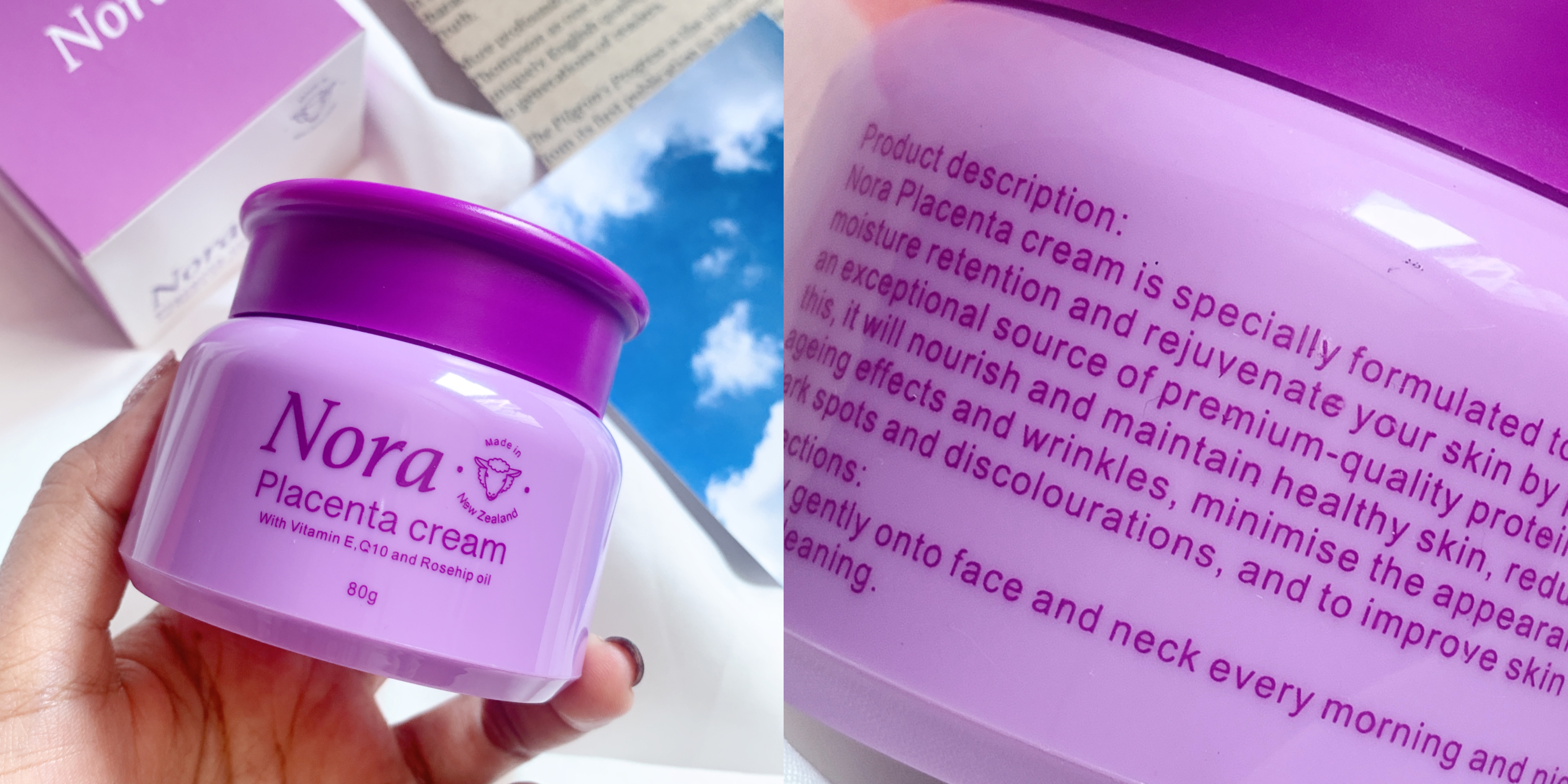 ไอเทมลับที่อยากจะมาแนะนำ Nora Placenta Cream โนรา พลาเซนต้าครีม